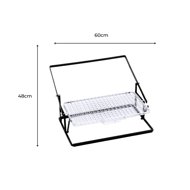 Stainless Steel Flip Grid Braai - Small | Nyama Catering